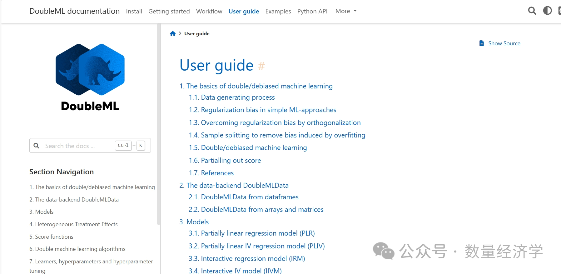 双重机器学习网站--DDML学习网站 - 计量经济网