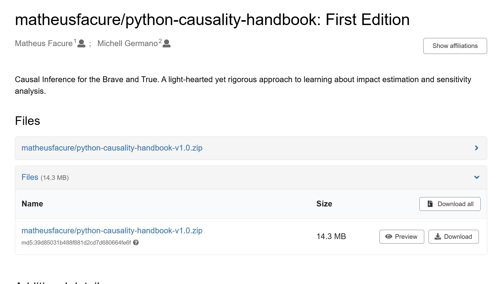 因果推断书籍--数据+中英翻译版----Causal Inference for the Brave and True - 计量经济网